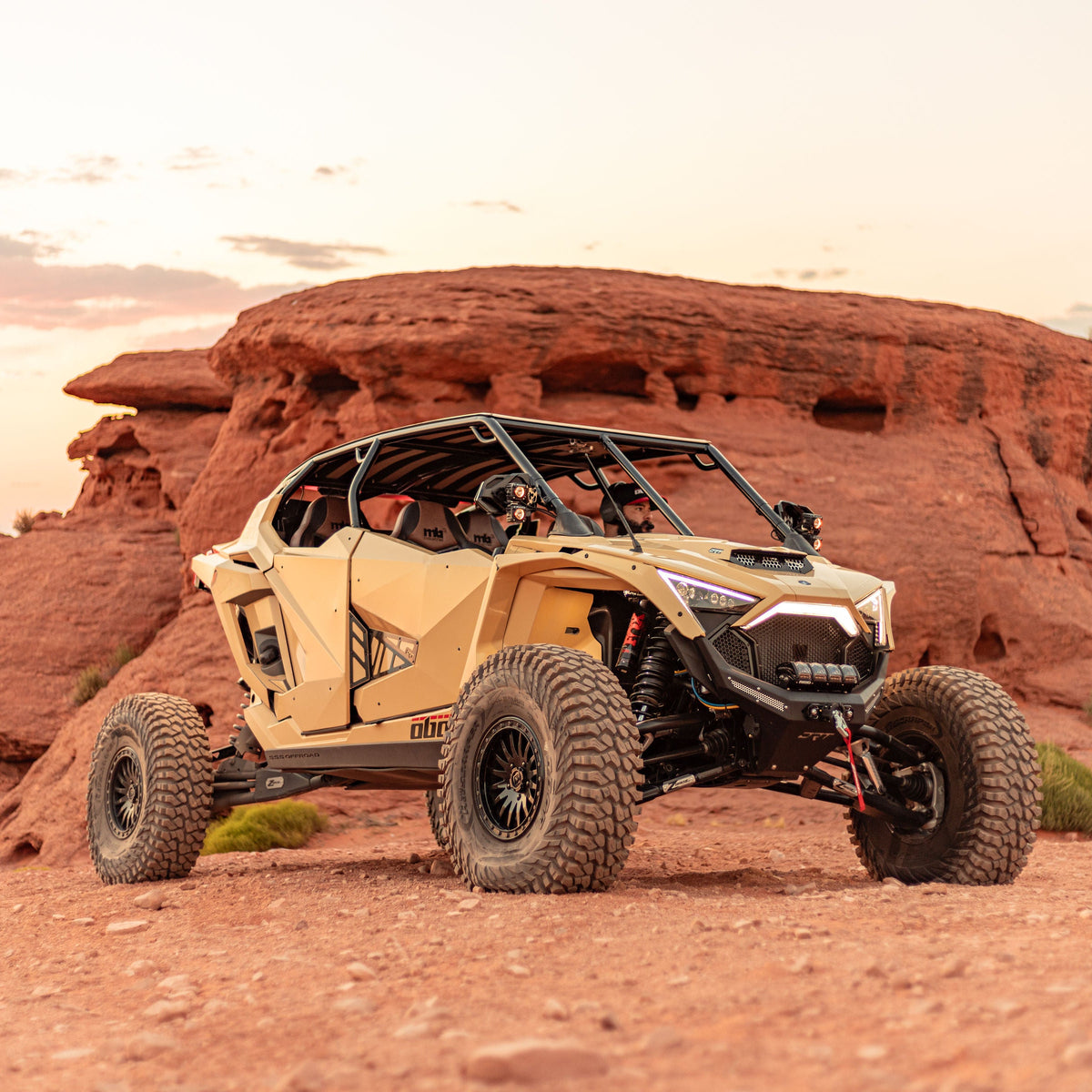 RZR Turbo R 4-Seat Off Camber Roll Cage – Voodoo Riders