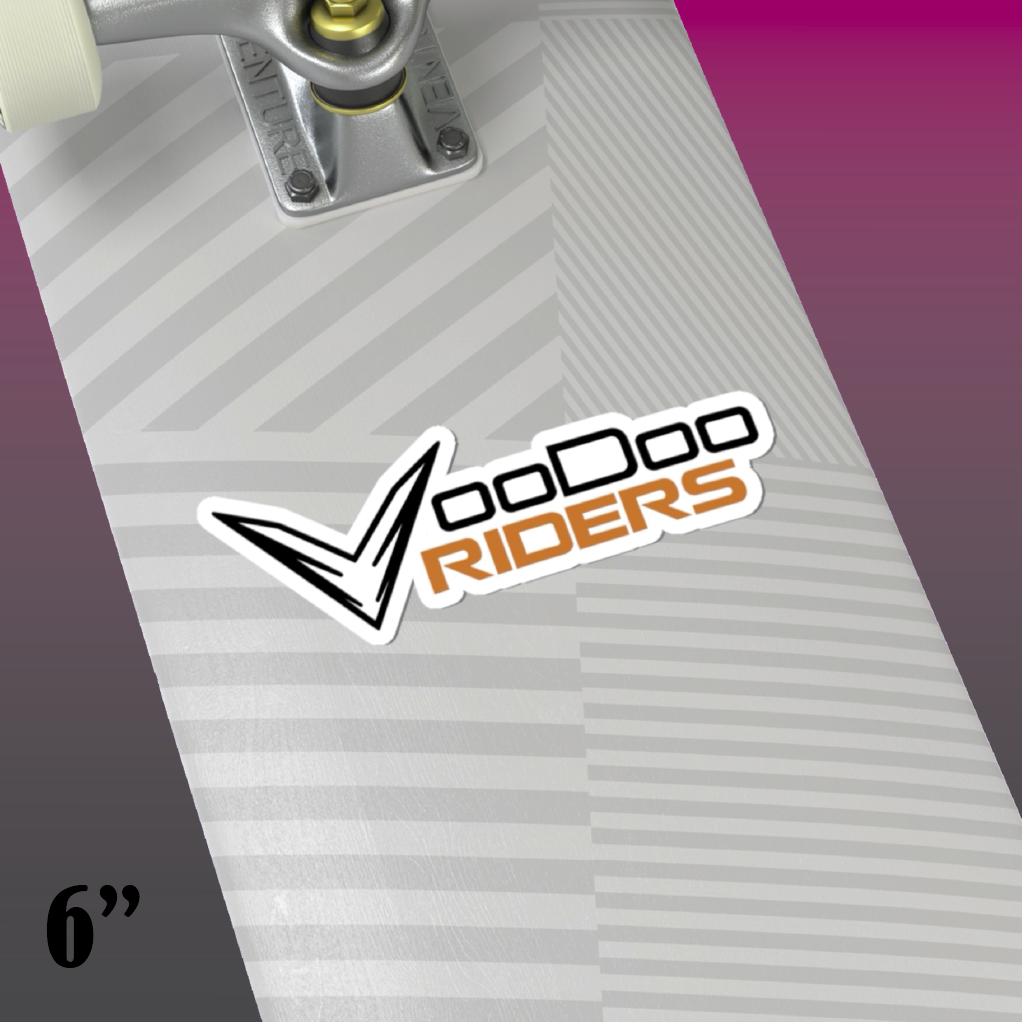VooDoo Riders Sticker - Orange – Voodoo Riders