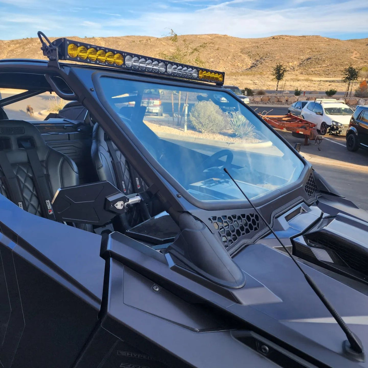 Moto Armor Pro R / Turbo R / Pro XP Full Glass Windshield – Voodoo Riders